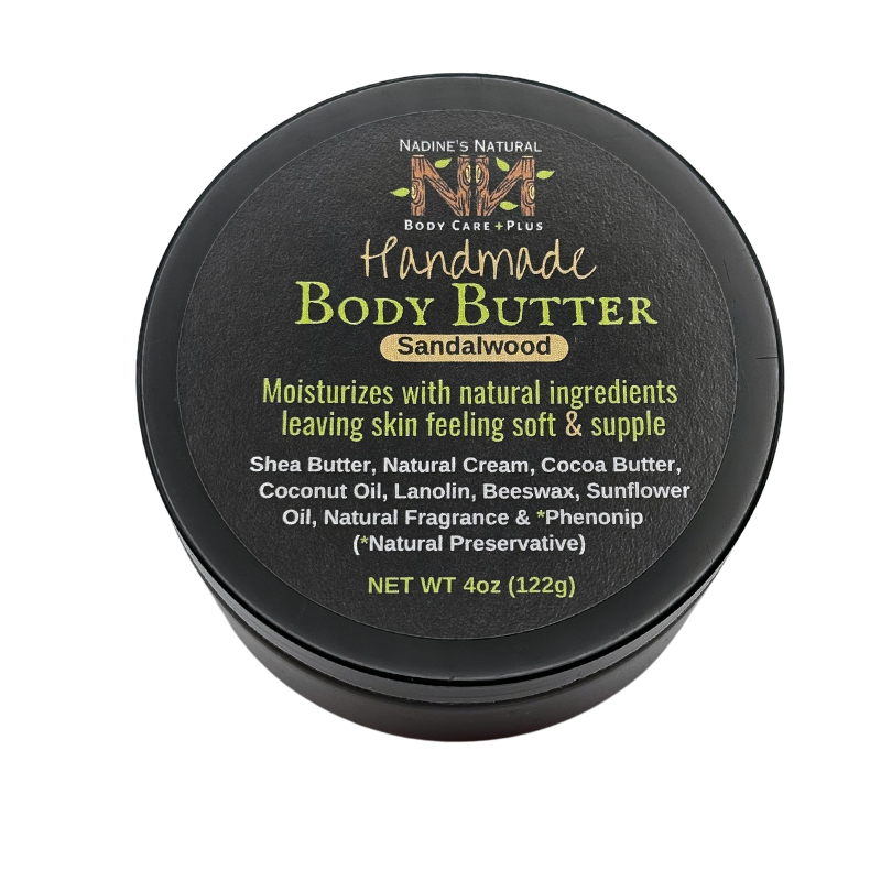 Body Butter (Sandalwood) – Nadine's Natural Body Care Plus, LLC